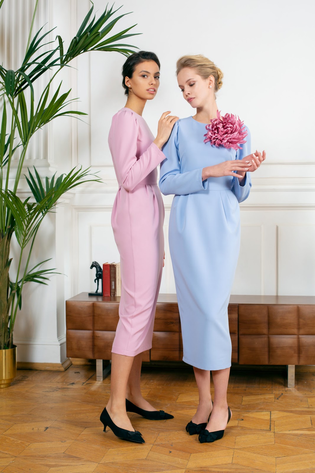 Airy Feminine Dresses by Yulia Prokhorova Beloe Zoloto. Moscow Fashion ...