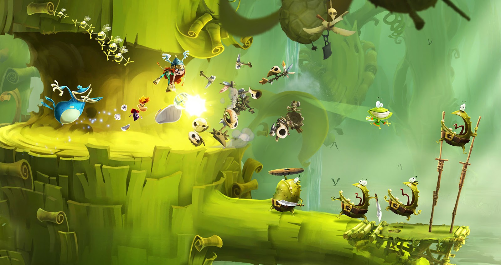 Rayman Legends to Include 40 remastered "Origins" Levels ~ PS Vita Hub ...