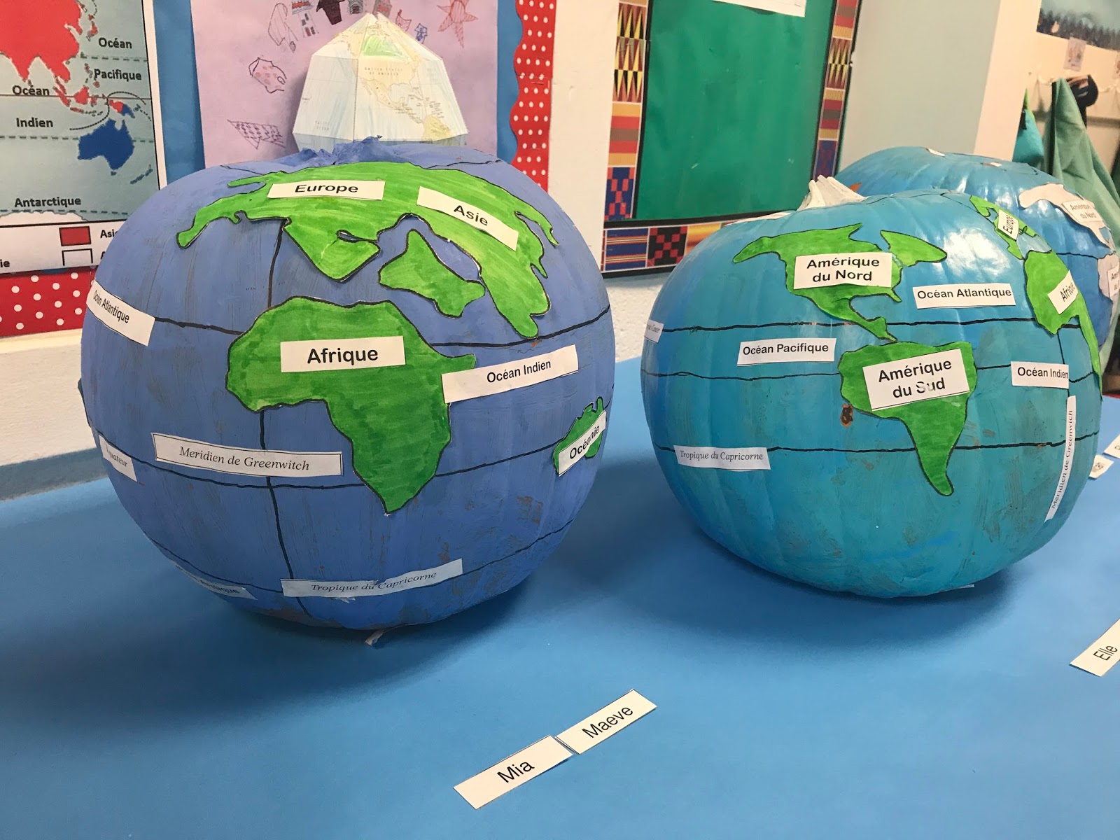 L'Ecole Française du Maine: Global Pumpkins