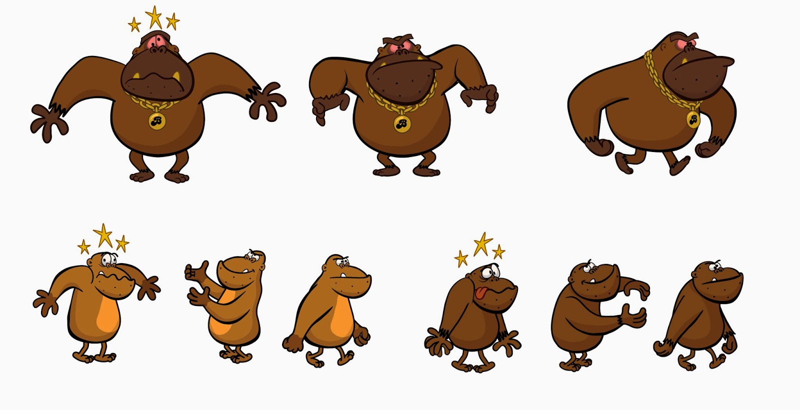 Tom Plant Illustration: Nessy Reading poses