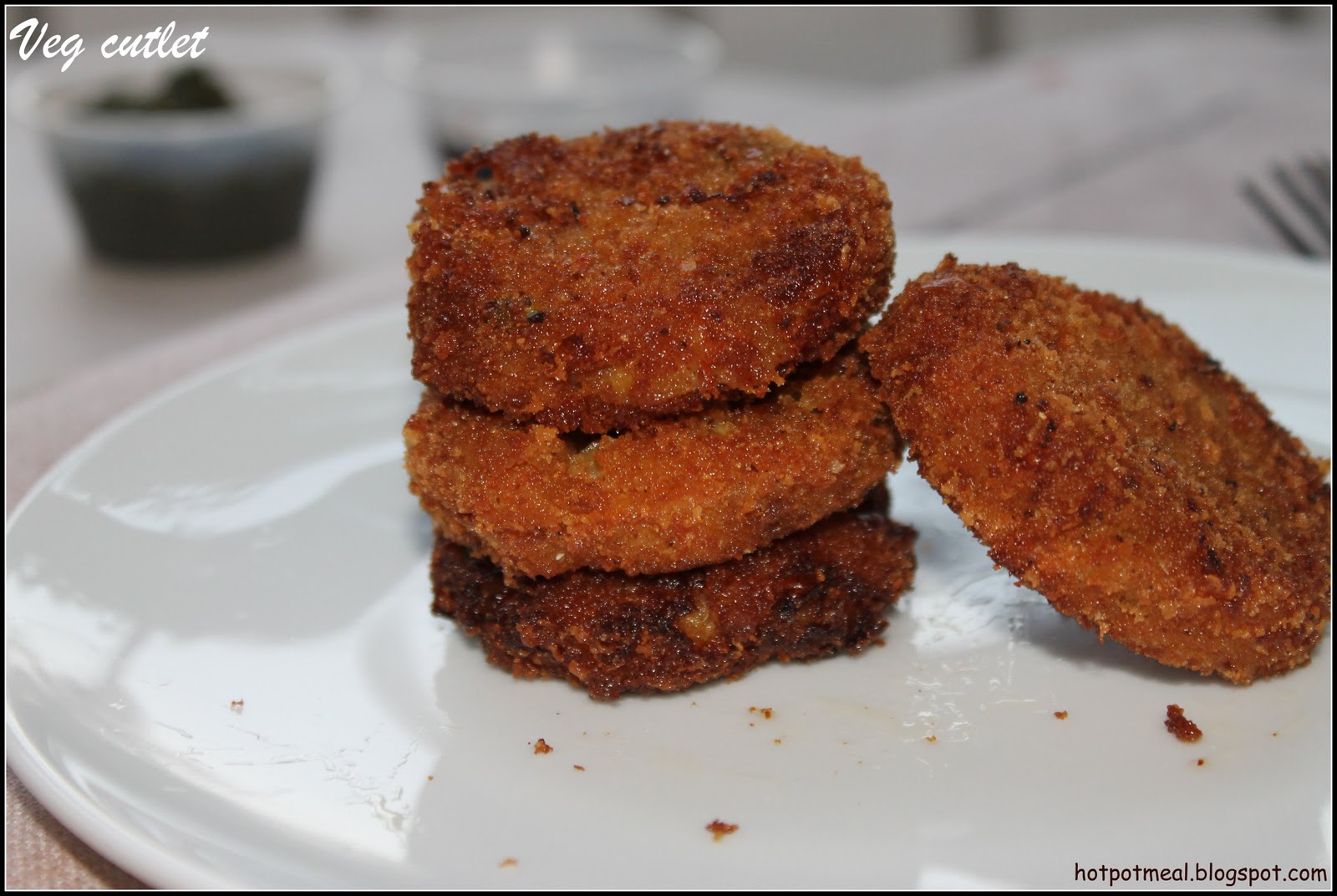Hot pot cooking: Veg cutlet