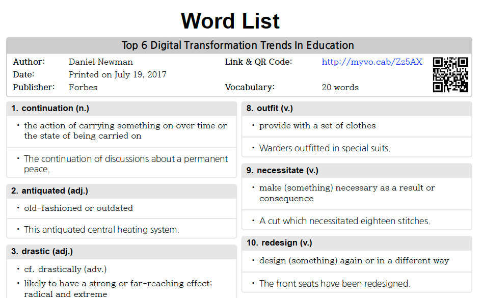 Nik's QuickShout: Create Vocabulary Activities from Authentic Text in ...