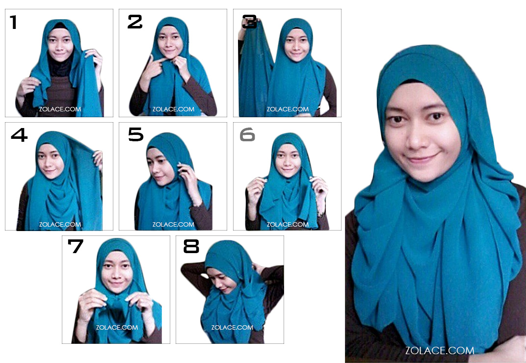88+ Gambar Menarik Tutorial Hijab Pashmina Tutup Dada Sayang Dilewatkan ...