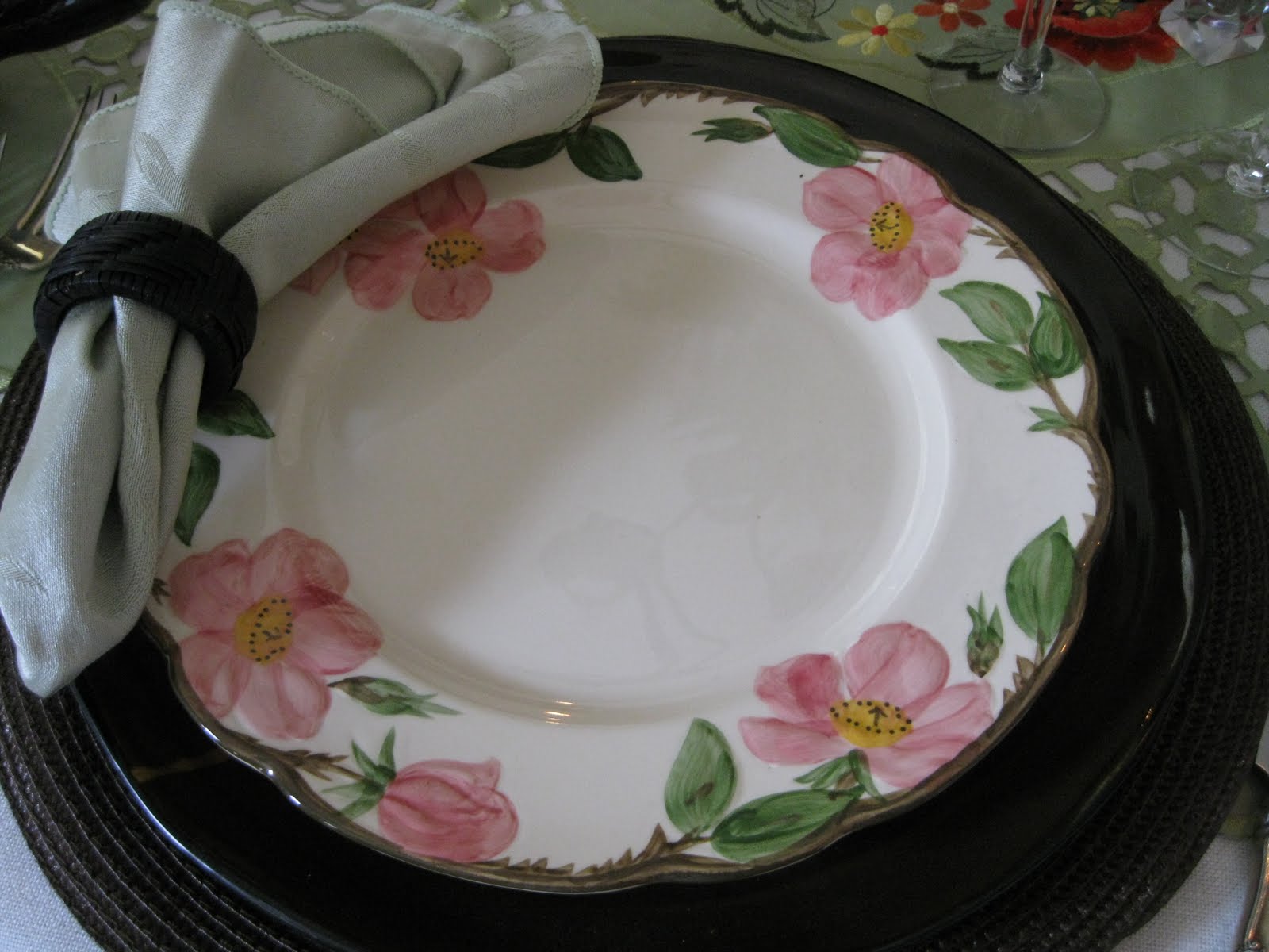 ~Tablescapes By Diane~: Re/Post Desert Rose Tablescape~