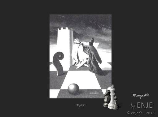 echecsinfos.com: Magritte inspiré par le jeu d'échecs - 2