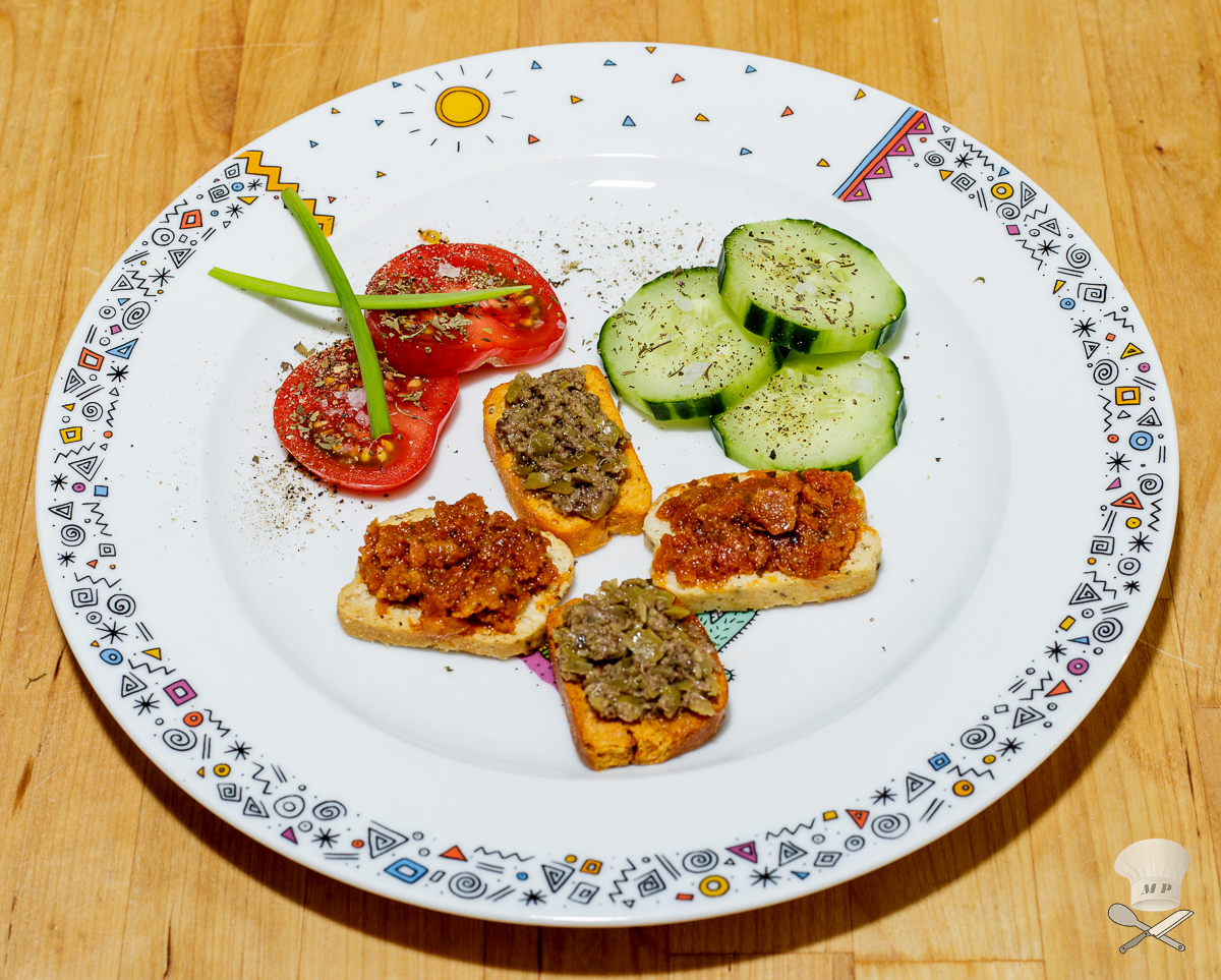 Food & Kitchen-Fun: Three-Course-Menu - Drei-Gänge-Menü