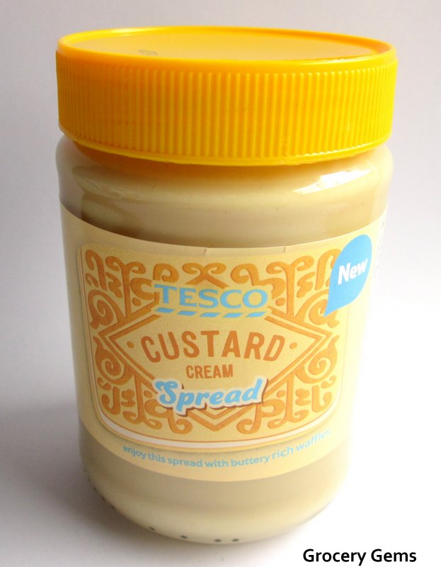 Grocery Gems: New Tesco Custard Cream Biscuit Spread
