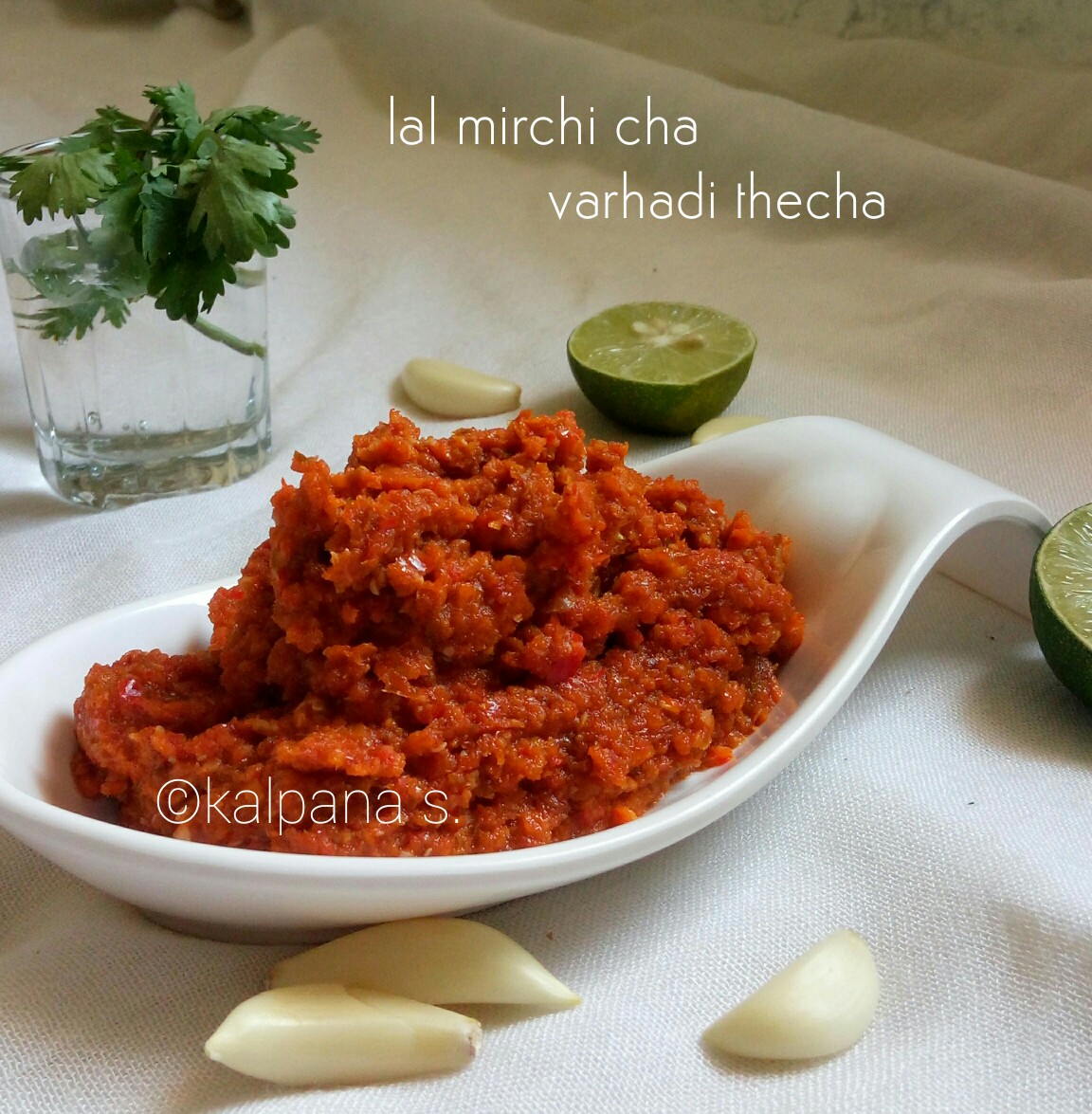 kalpana’s la cucina..... spice 4 all seasons: VARHADI THECHA