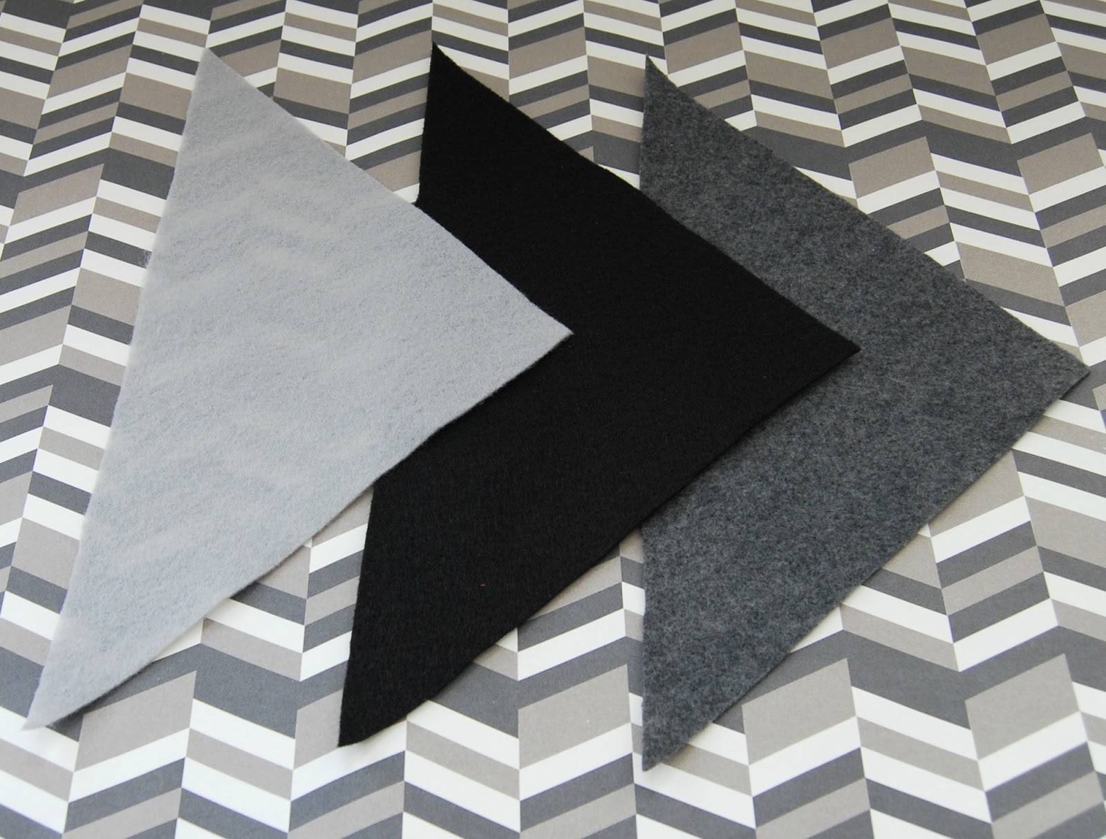 DIY Geometric Triangle Table Runner Tutorial - Girl Loves Glam