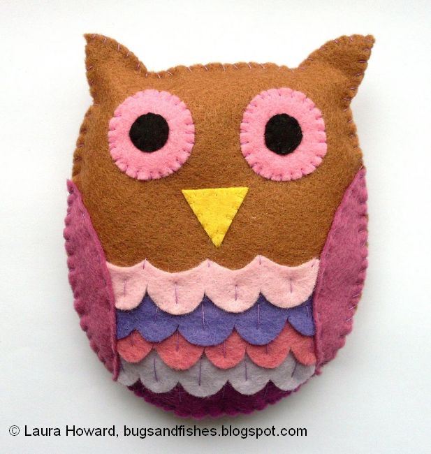 Stuffed Owl Pattern