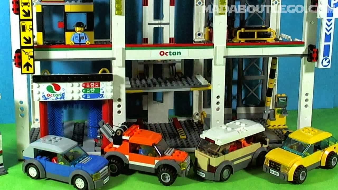 The Lego King: Lego City Town Square, Grand Prix Truck, and City Garage ...