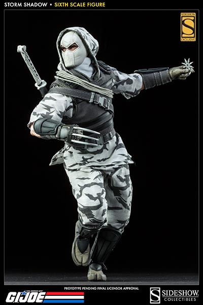 Bots N Dolls: Sideshow Storm Shadow Sixth Scale Figure