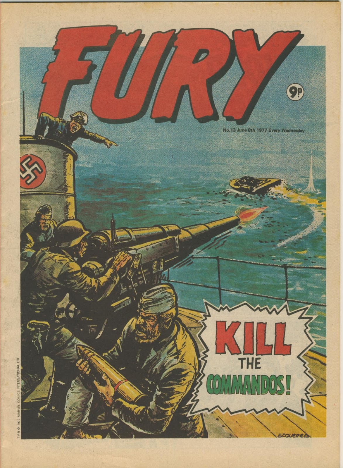 Boys Adventure Comics: Fury comic cover gallery (5)