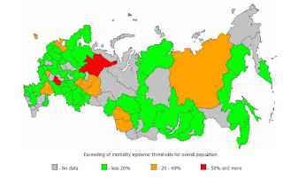 Avian Flu Diary: Russia As An Outlier in This Year's Flu Epidemic