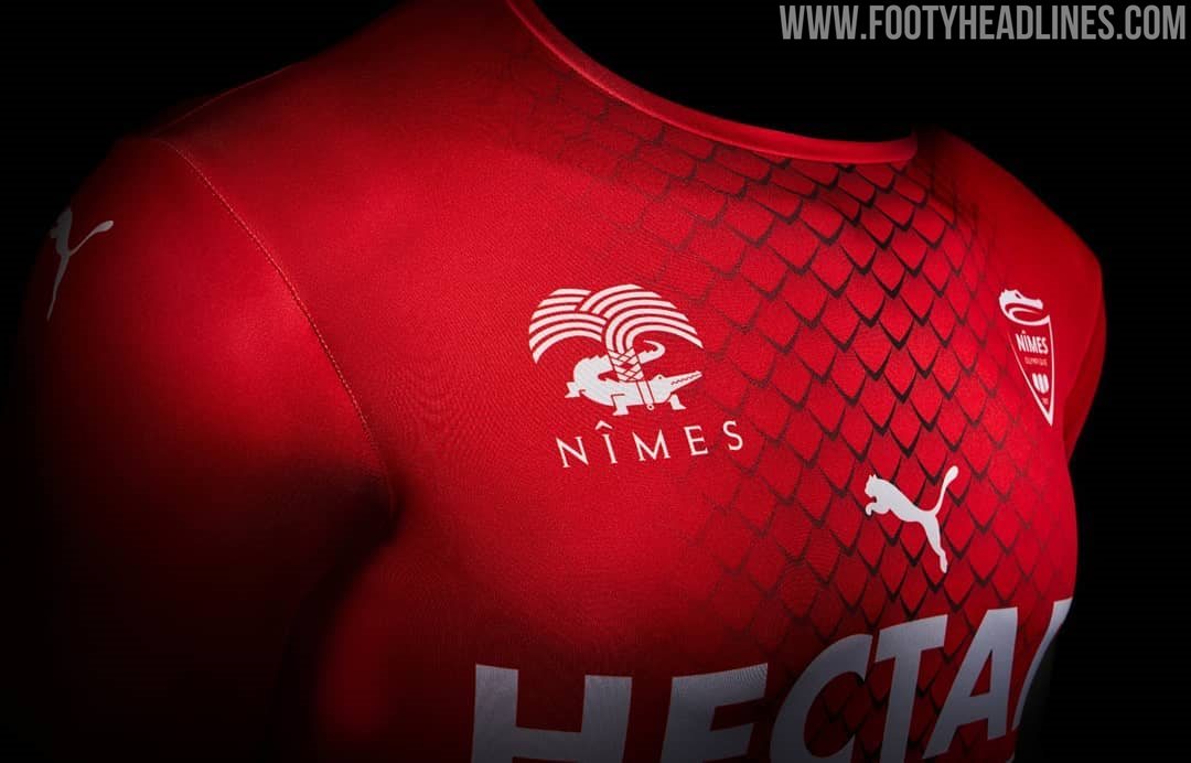Nîmes Olympique 19-20 Home, Away & Third Kits Revealed - Footy Headlines