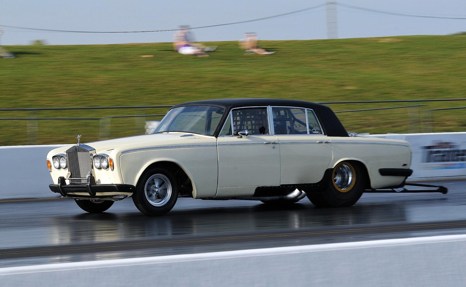 Overdrive: Going drag racing... In a Rolls Royce!?
