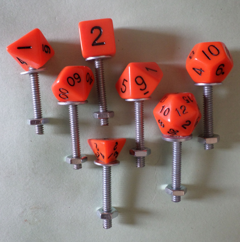 Tenkar's Tavern: A WTF Kickstarter - RPG Dice Knobs BF Special (Special ...