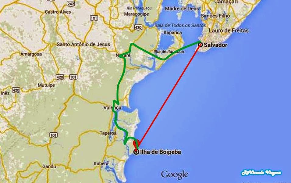 RêVivendo Viagens: RêVivendo a Ilha de Boipeba/BA