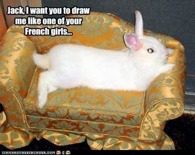 Rabbit Ramblings: Bunny Monday Meme*Day (Draw me)