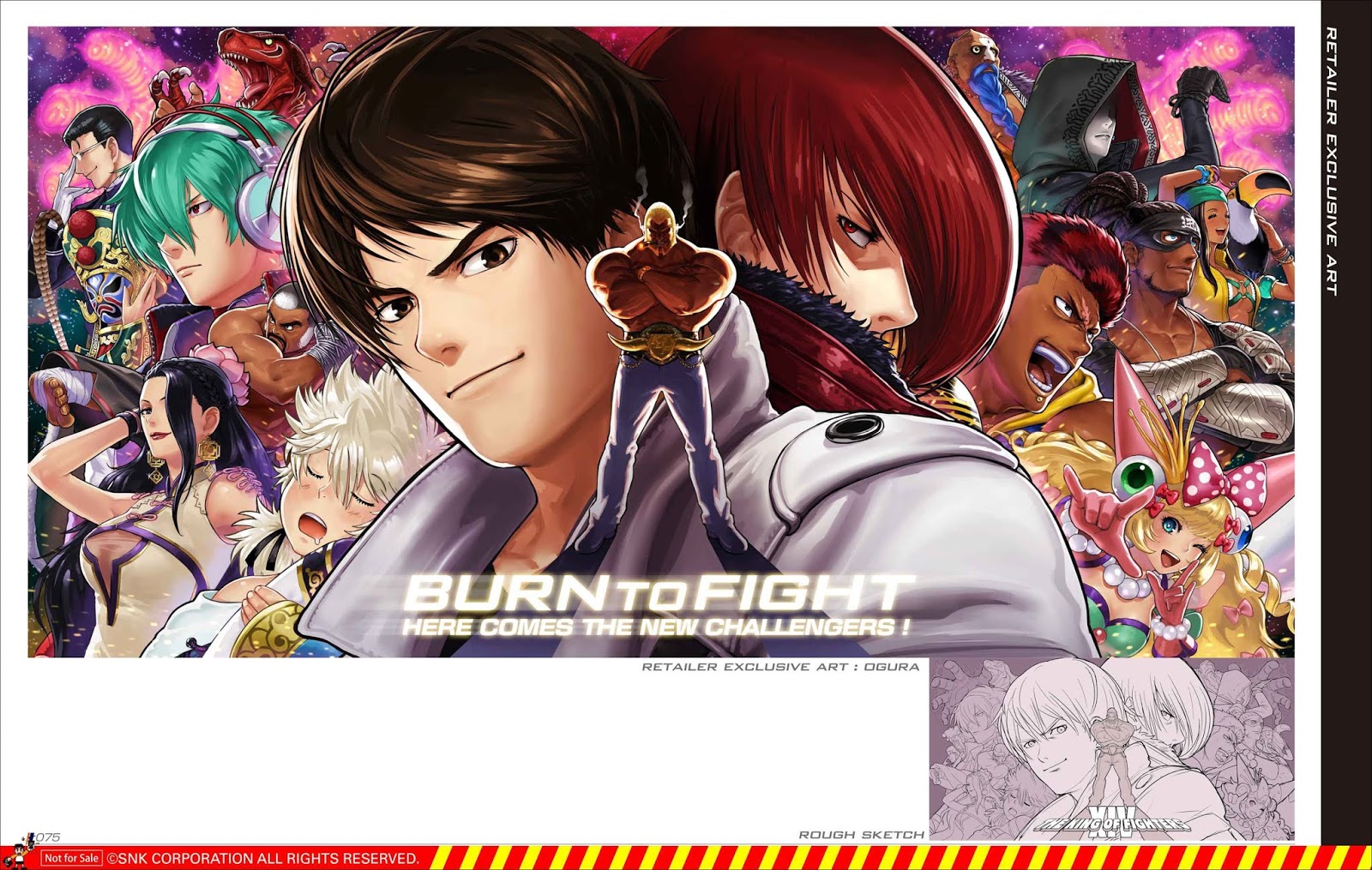 The King Of Fighters Ever: KOF XIV Steam artbook