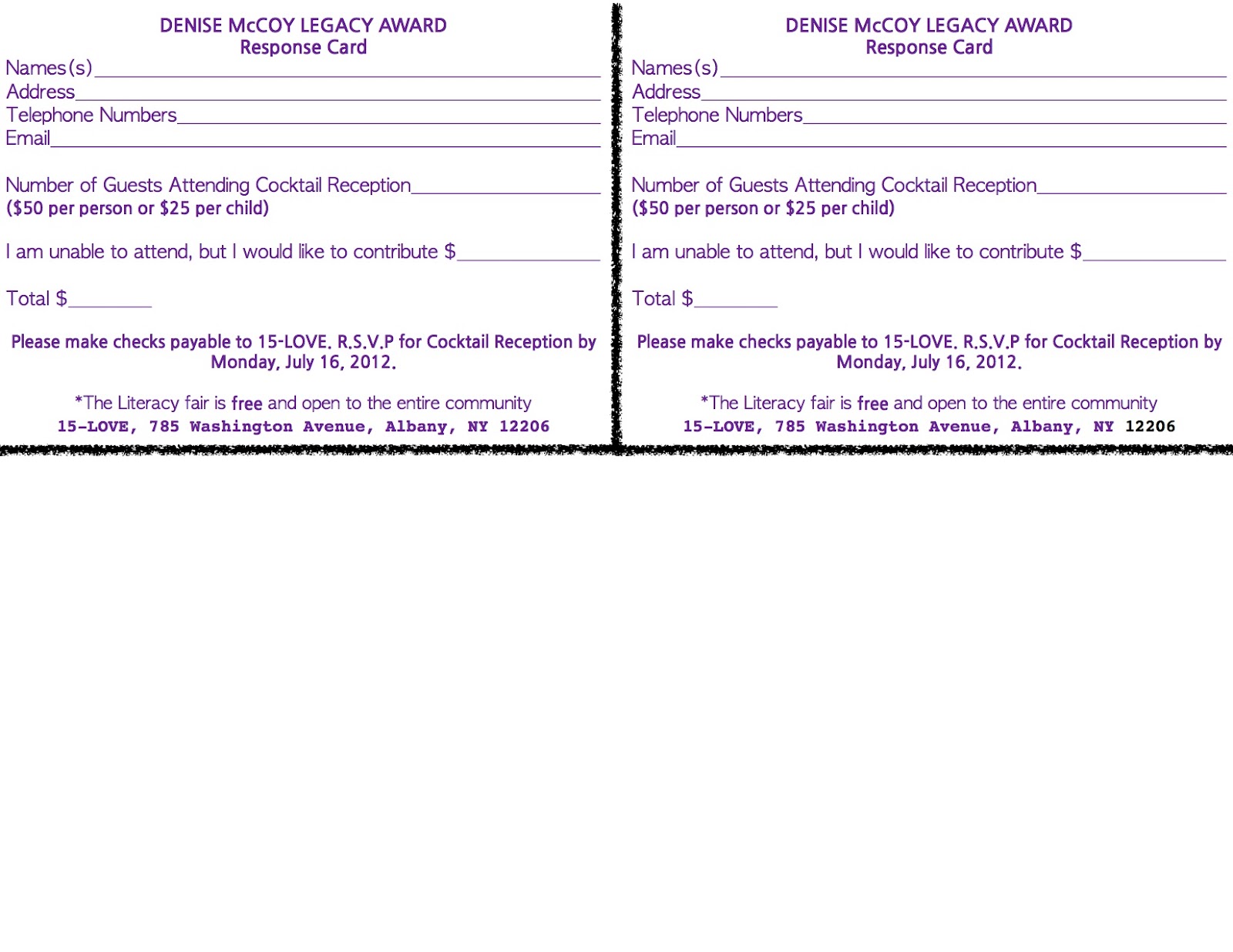 15 LOVE Literacy Program