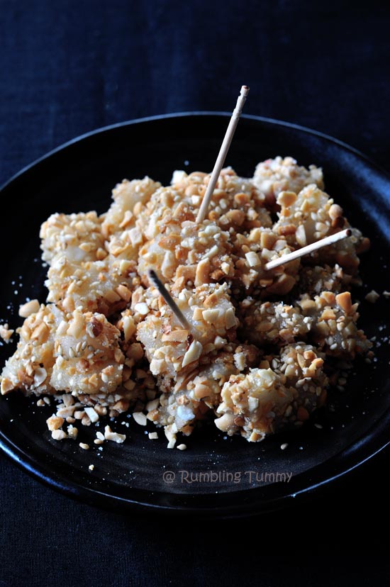Rumbling Tummy: Easy Muah Chee 麻糍