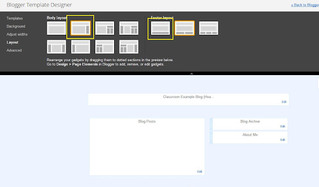 The Real Teachr: Classroom Blog Series- Part 2 {Setting Up Your Template}
