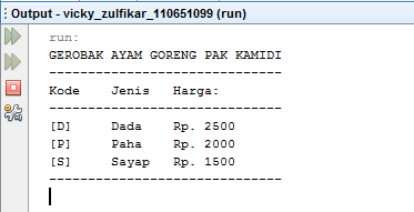 Penggunaan Array di Java Netbean - NES MIX