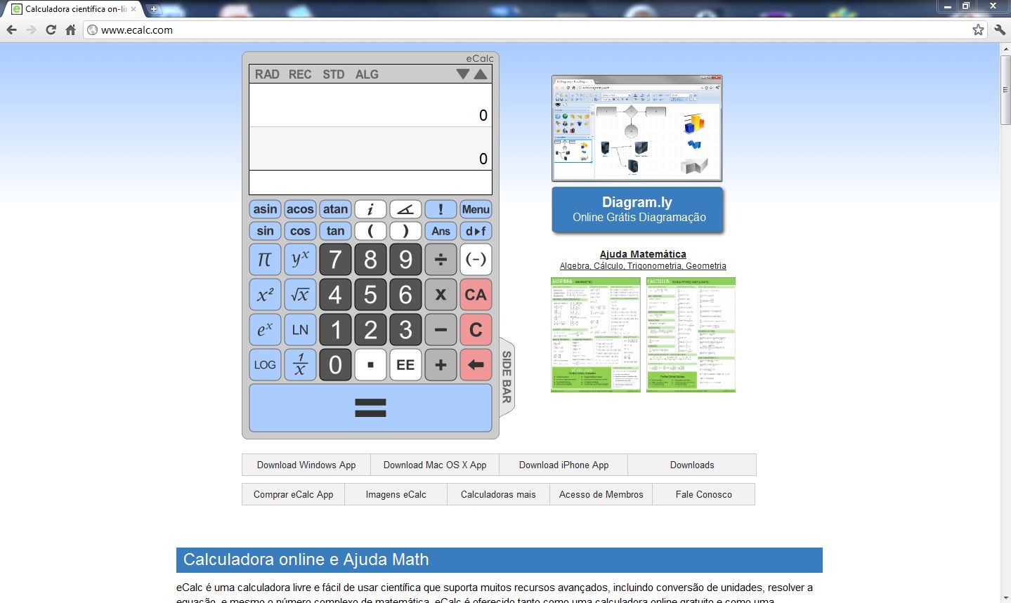 TecMathemática: Dica quente de Calculadora Online