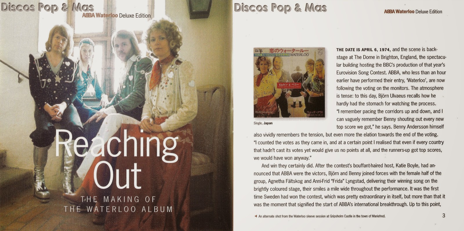 Discos Pop & Mas: ABBA - Waterloo (Deluxe Edition)