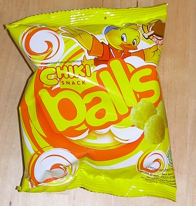 Japanese Snack Reviews: Indofood CBP Chiki Snack Balls