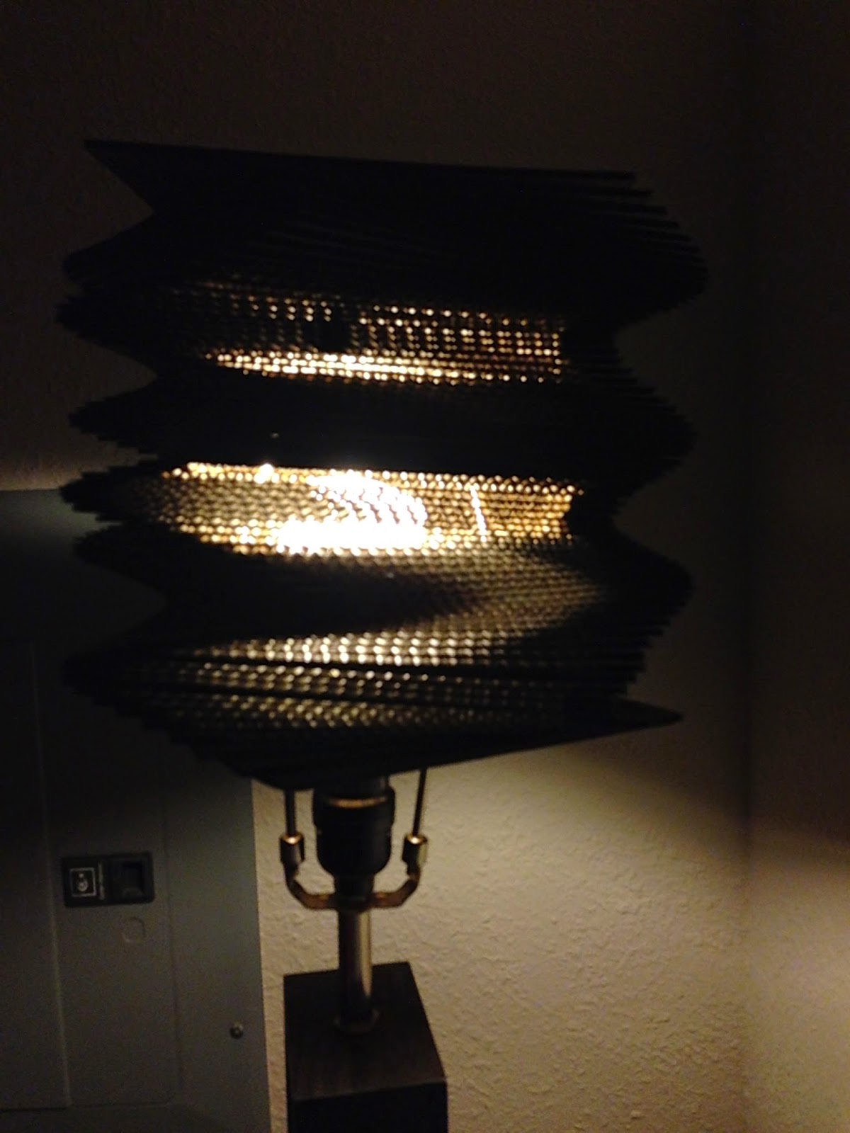 Cardboard Lamp: Cardboard Lamp