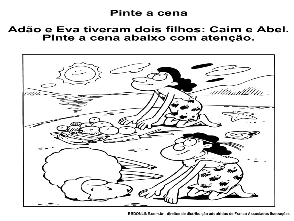 Para Adorar ao Senhor - EBD Infantil: Caim e Abel