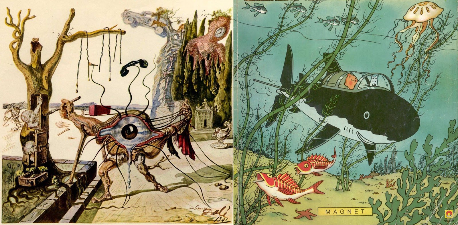 Alien Explorations: Shark minisub from "The Adventures of Tintin And ...