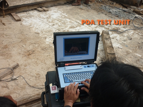 PDA TEST (PILE DRIVING ANALYSIS) - Teknik Sipil - Geoteknik