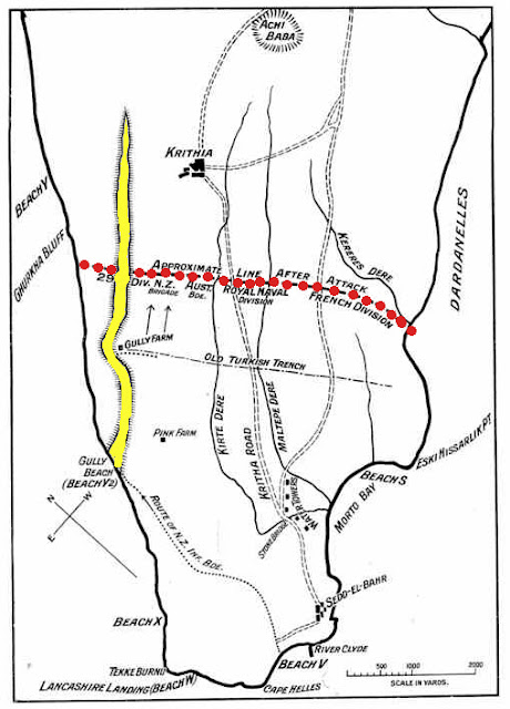Roads to the Great War: Gully Ravine at Helles: Missed Opportunity and ...