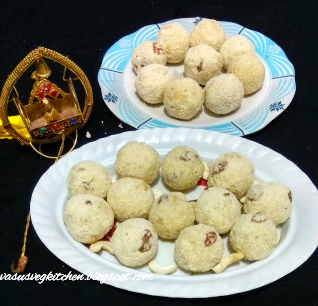 Vasusvegkitchen: Rava ladoo - Rava laddu, How to make rava laddu
