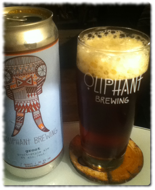 The Bitter Nib: Oliphant Groot Gruit Ale