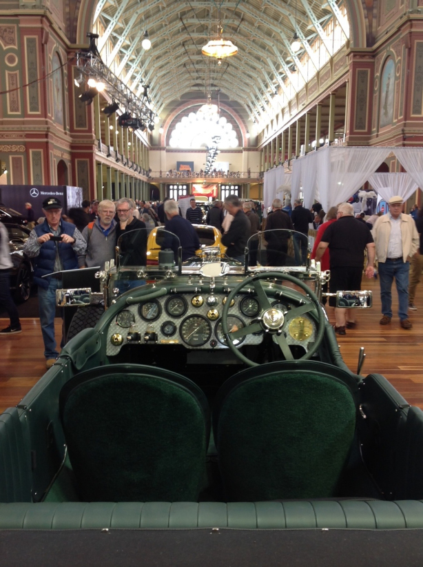 Just A Car Guy: First time I've seen such an amazing indoor Concours de ...