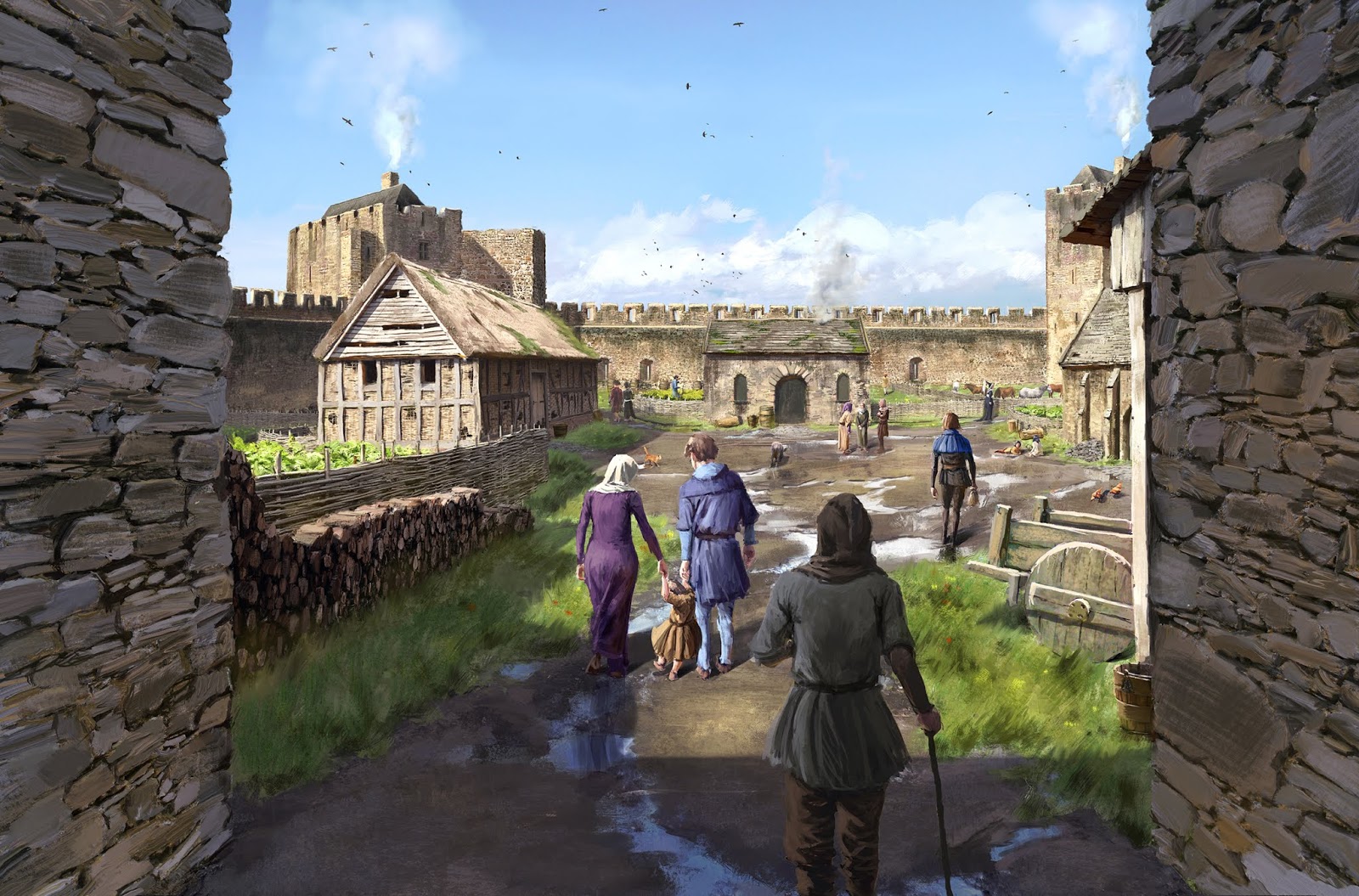 JG O'Donoghue: Reconstruction Illustrations