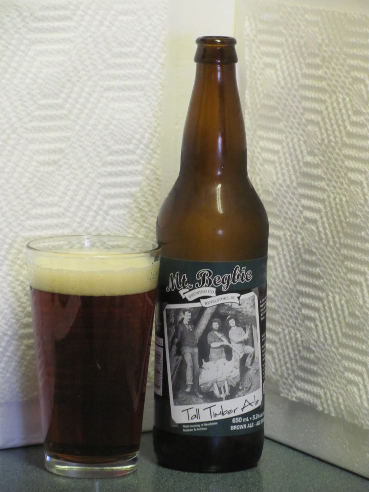 The World of Gord: Beer of the Week - Mt Begbie Tall Timber Ale