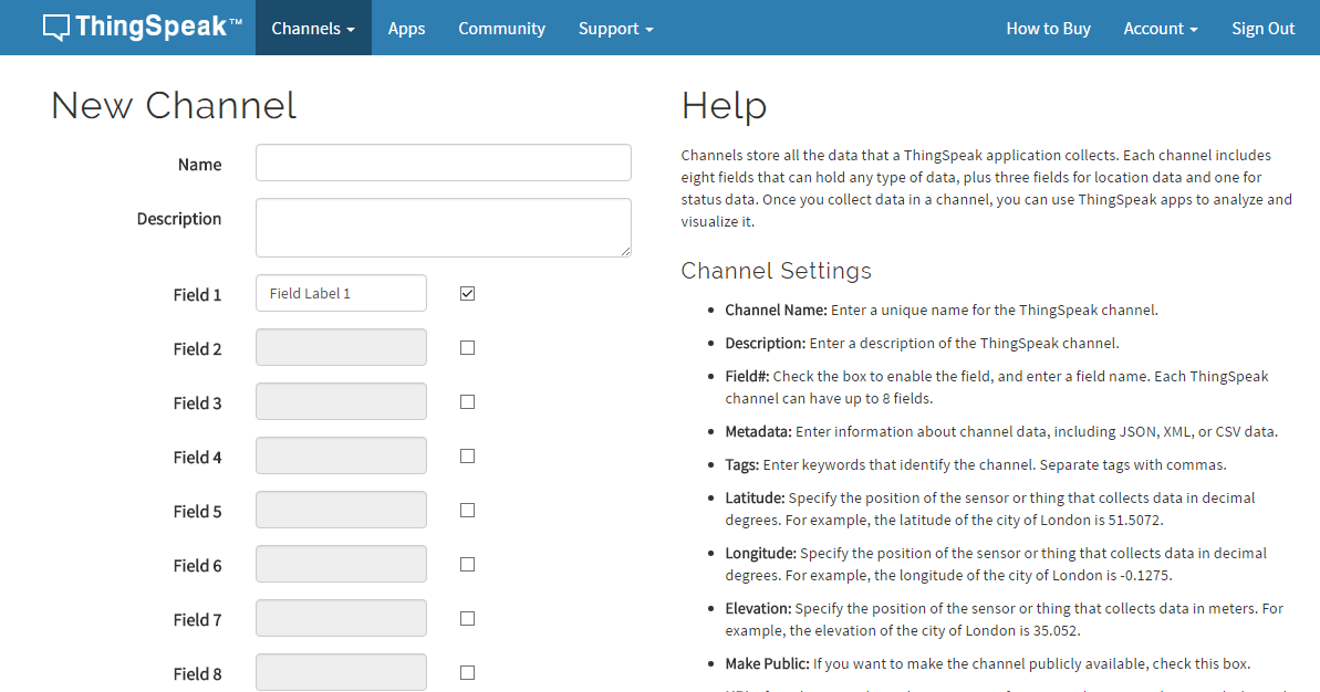 Week03: Arduino IoTs – ThingSpeak Interface