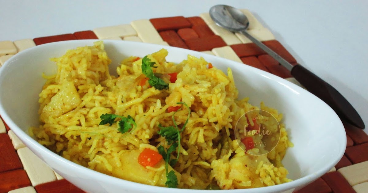 Potato Rice | Easy vegetable rice recipe | Lunch box recipe