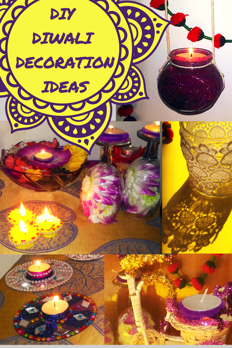 9 DIY DIWALI DECORATION IDEAS (Easy & Awesome) - The Vibrant Chunk