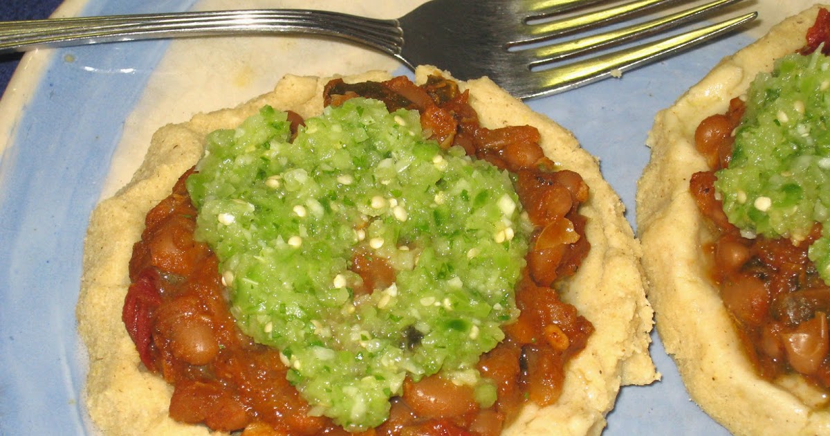 Cooking without a Net: Sopes with Baked Beans with Poblano Peppers and ...