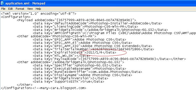 Cara mengatasi "product license has expired" di photoshop Cs6 | MANY-CARA