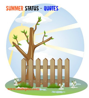 Summer Status For Whatsapp, Vacation Status Quotes