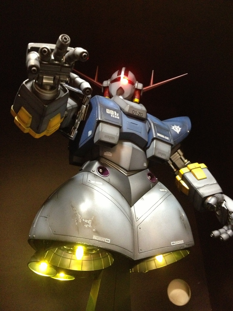 GUNDAM GUY: MG 1/100 MSN-02 Zeong - Customized Build