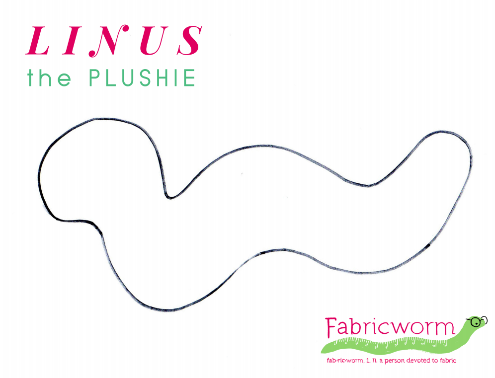 Worm Cut Out Template