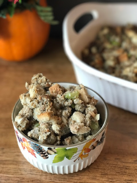 Mom's Sausage Stuffing | Crazy for Cookies and More